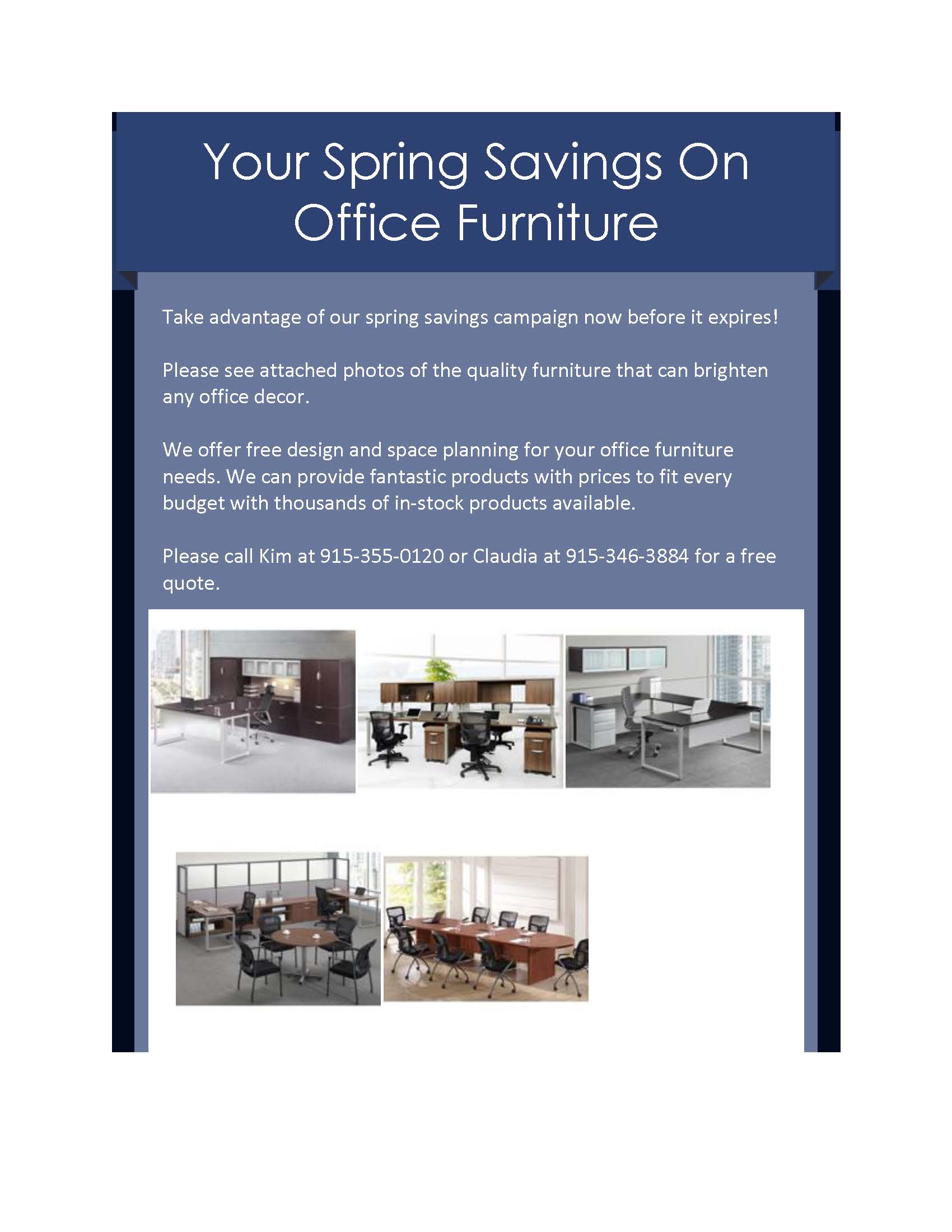 Your Spring Savings On Office Furniturexx_Page_1 - Indoff